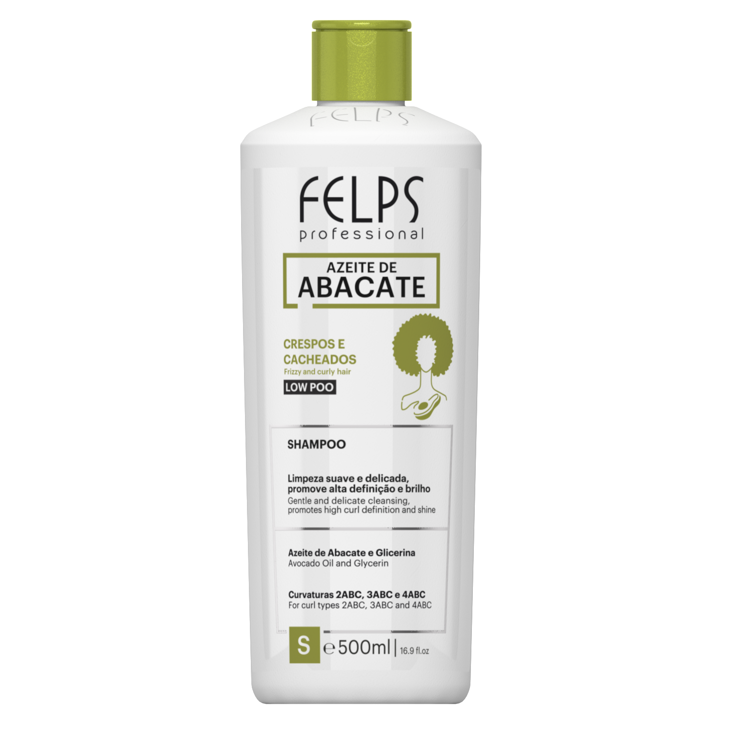Avocado Oil Curl Shampoo – Felps Professional - USA